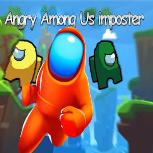 Angry Among Us Imposter – Angry imposter defeats monsters